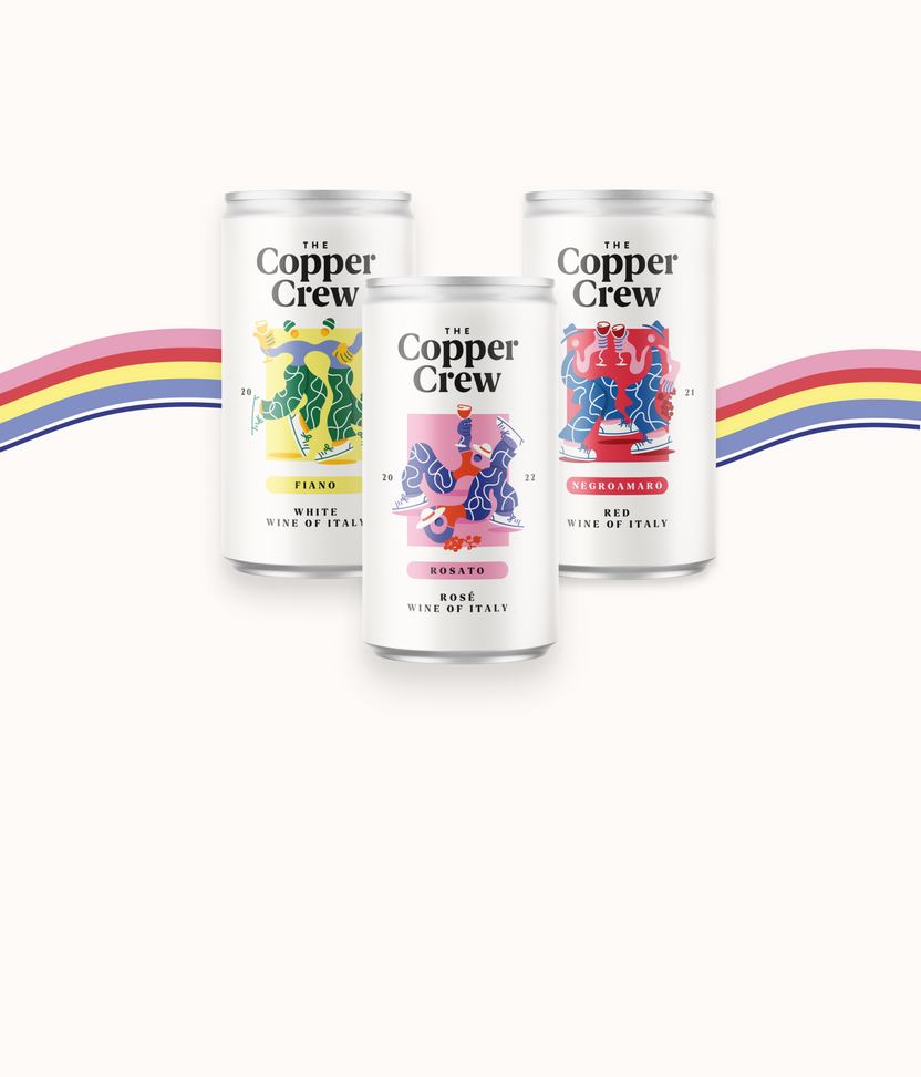 The Copper Crew | Organic Canned Wines from Puglia